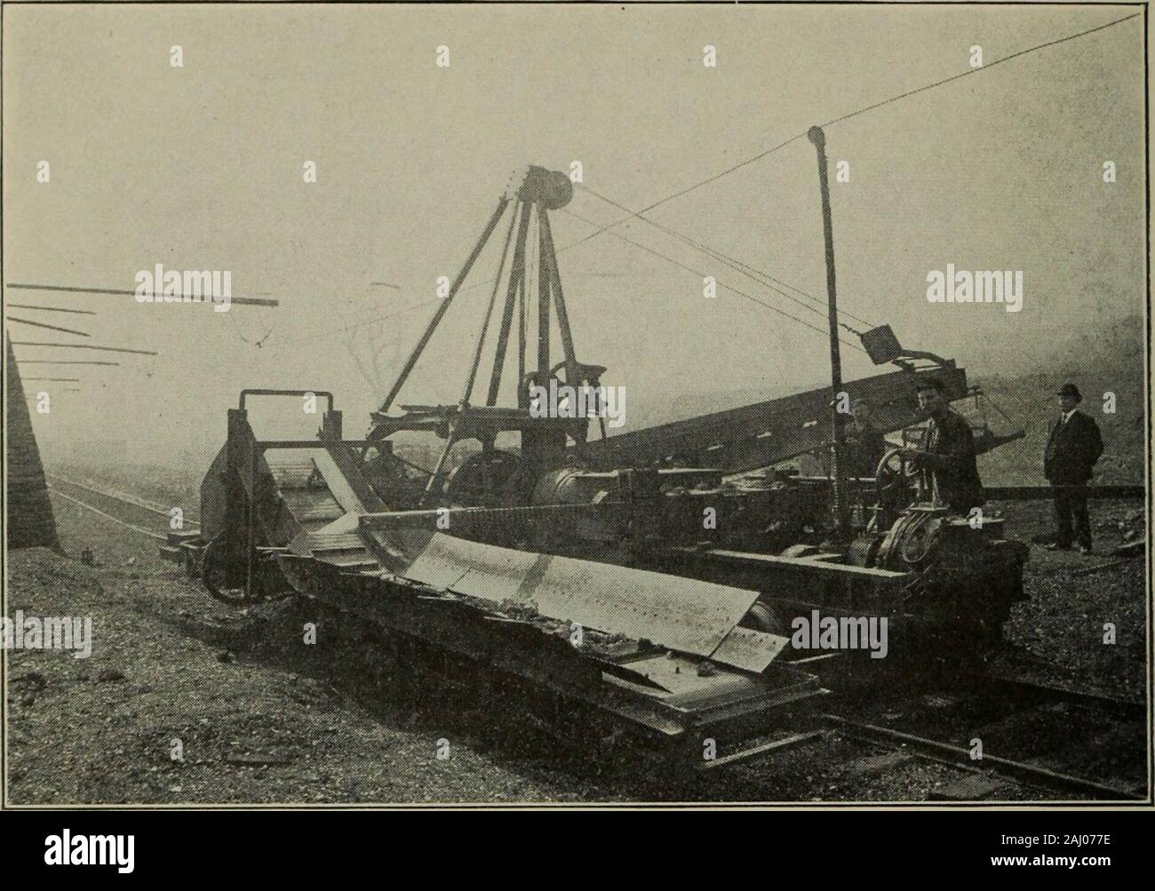 Transactions . IV;. 2.—Side View of Coke-Drawing Machine, Showing Ram ...