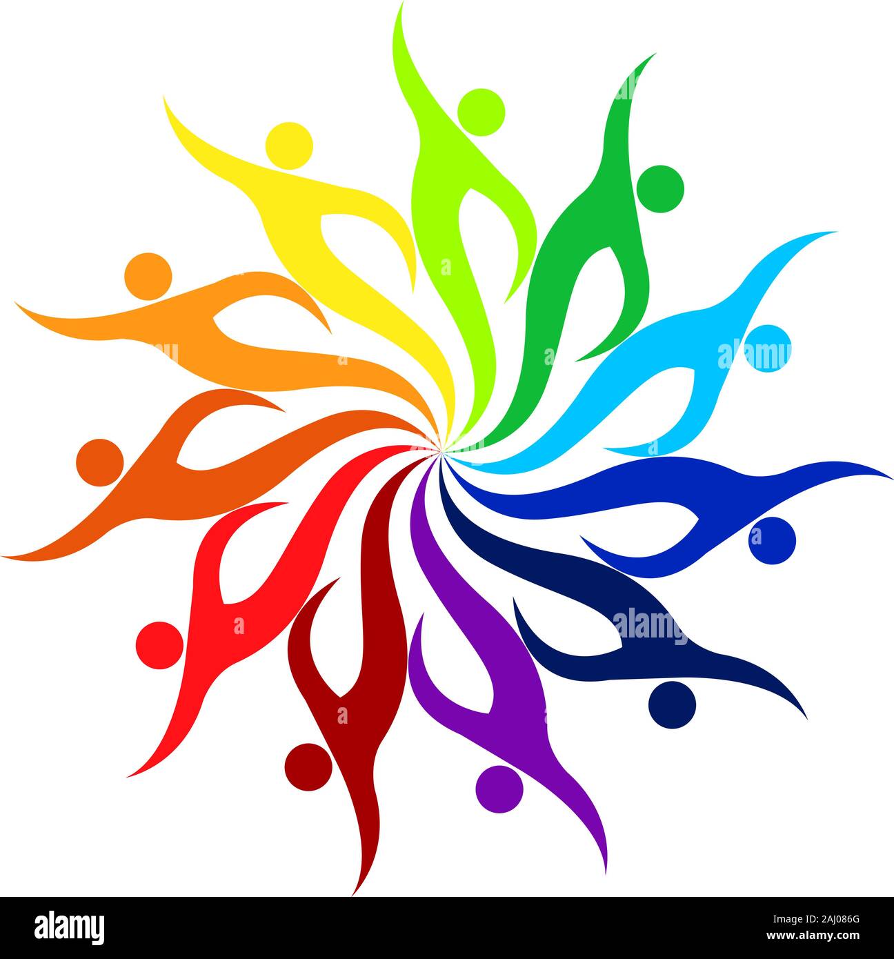 Human logo hi-res stock photography and images - Alamy