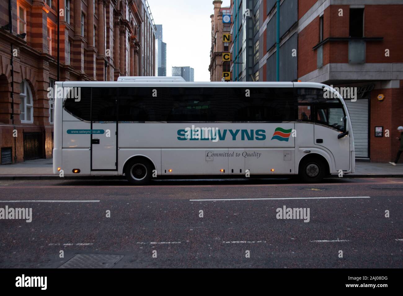 Selwyns Tourist Bus At Manchester England 2019 Stock Photo - Alamy