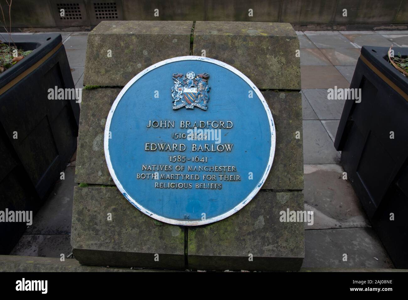 Sign John Bradford And Edward Barlow At Manchester Cathedral At ...