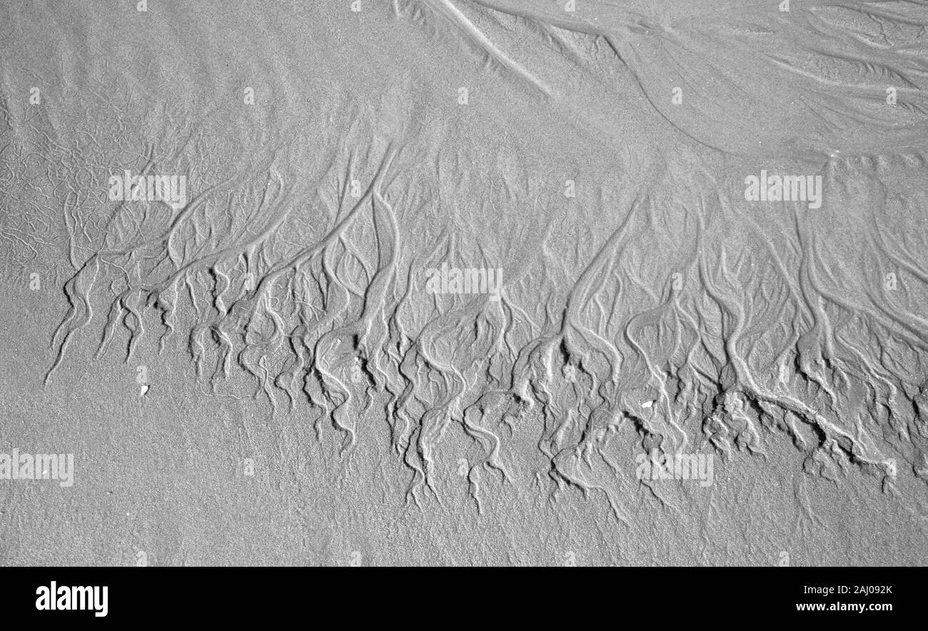 Small sandy beach Black and White Stock Photos & Images - Alamy