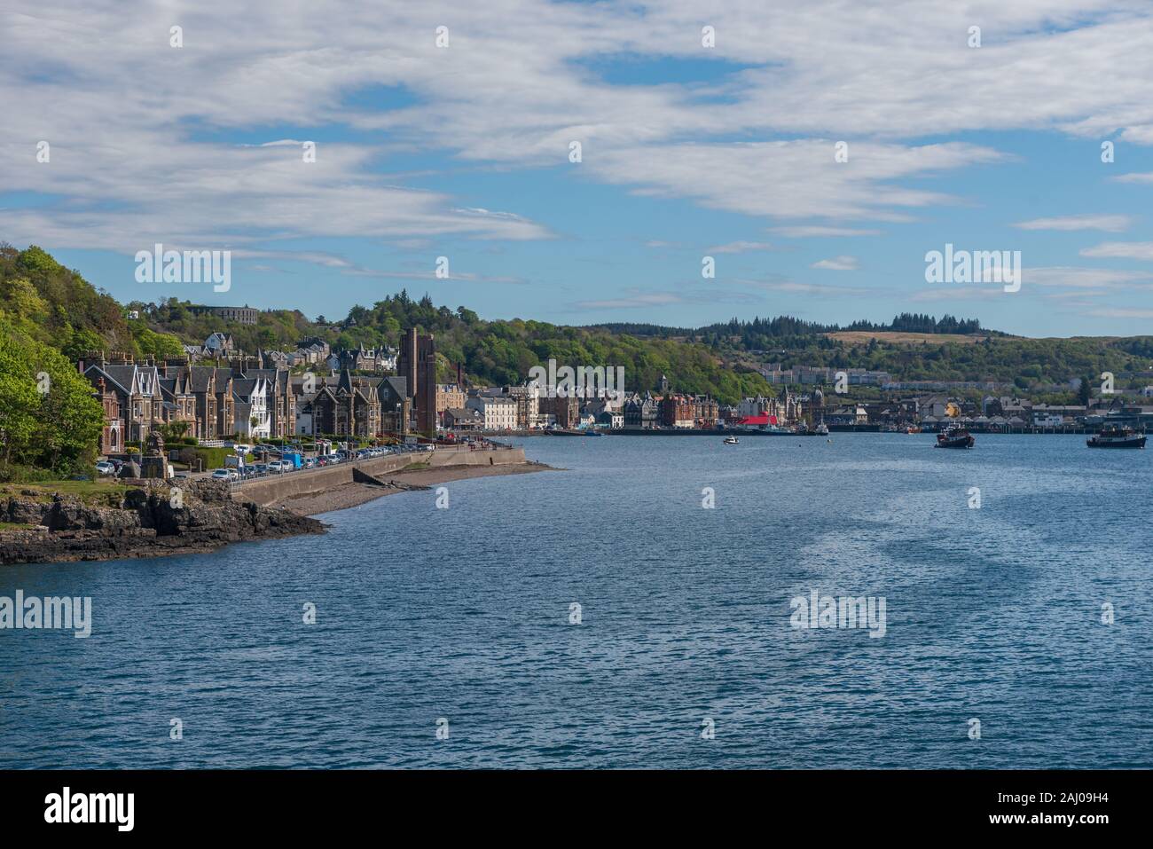 Seafront oban hi-res stock photography and images - Alamy