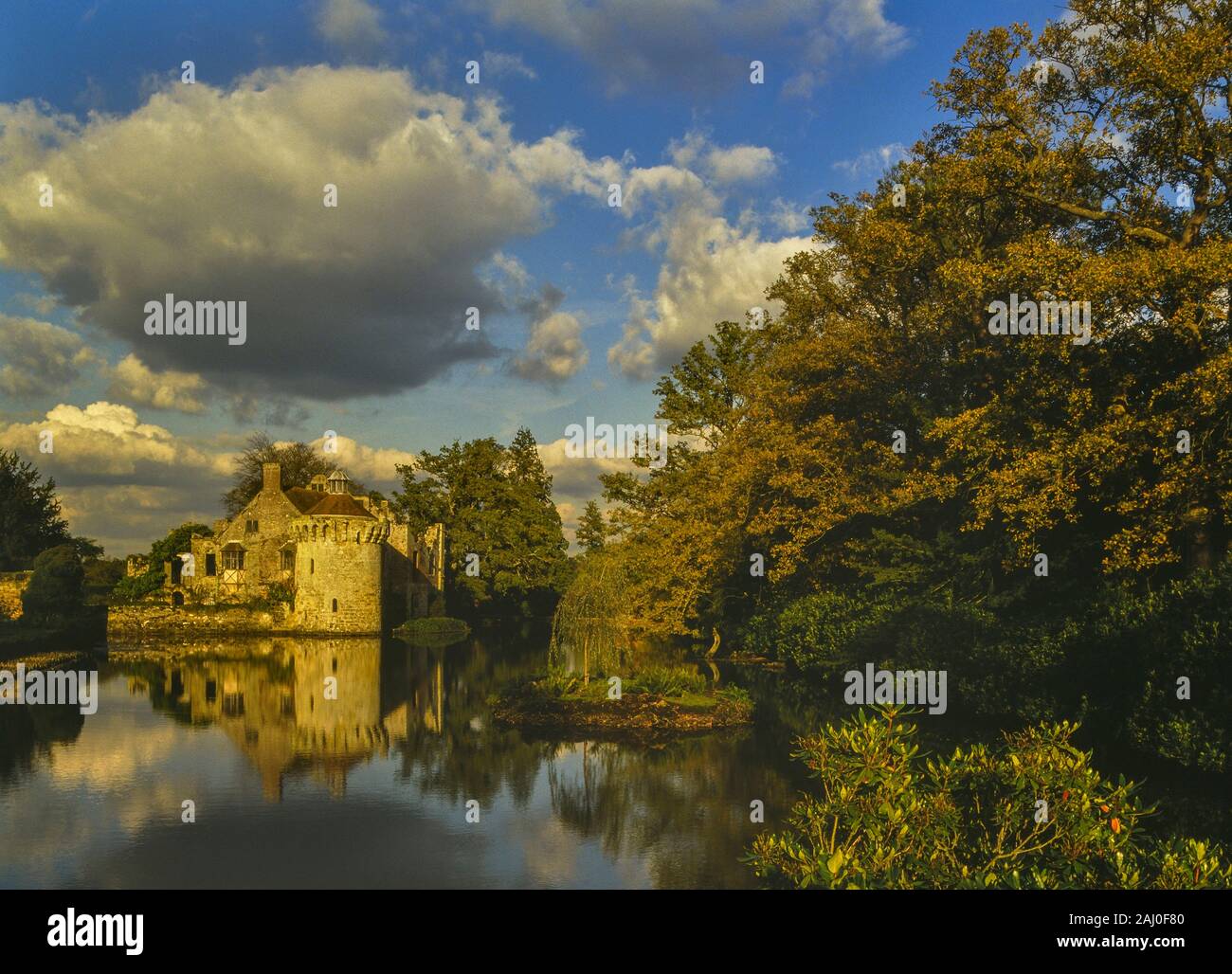 Scotney Castle castle and gardens. Kent. England. UK Stock Photo - Alamy