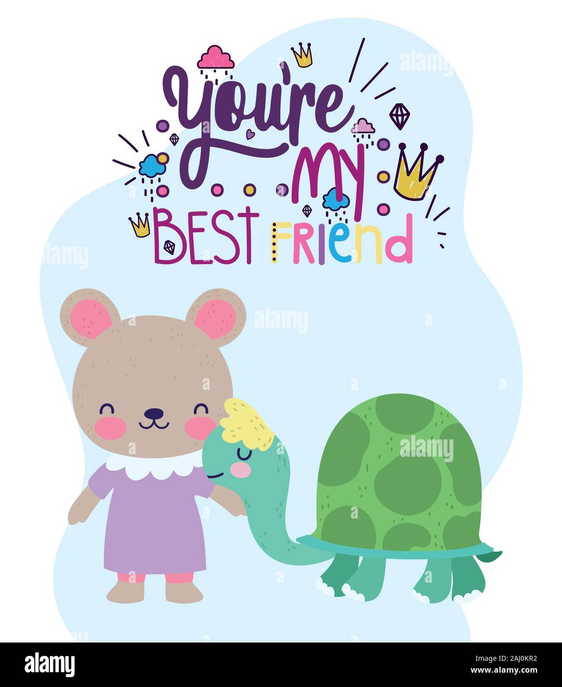 Love You Friend Cartoons