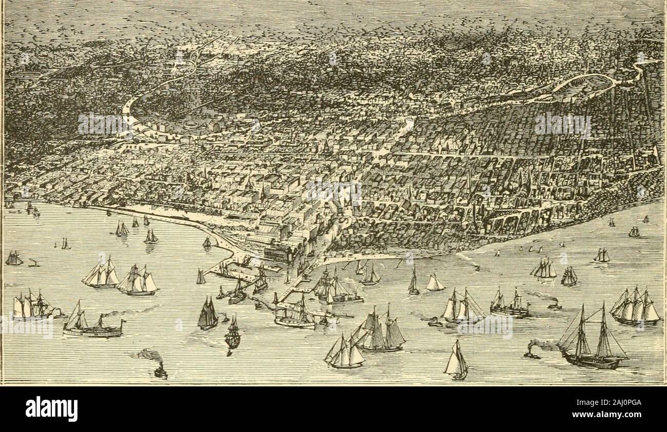 Chicago was incorporated as a city in 1837 hi-res stock photography and ...