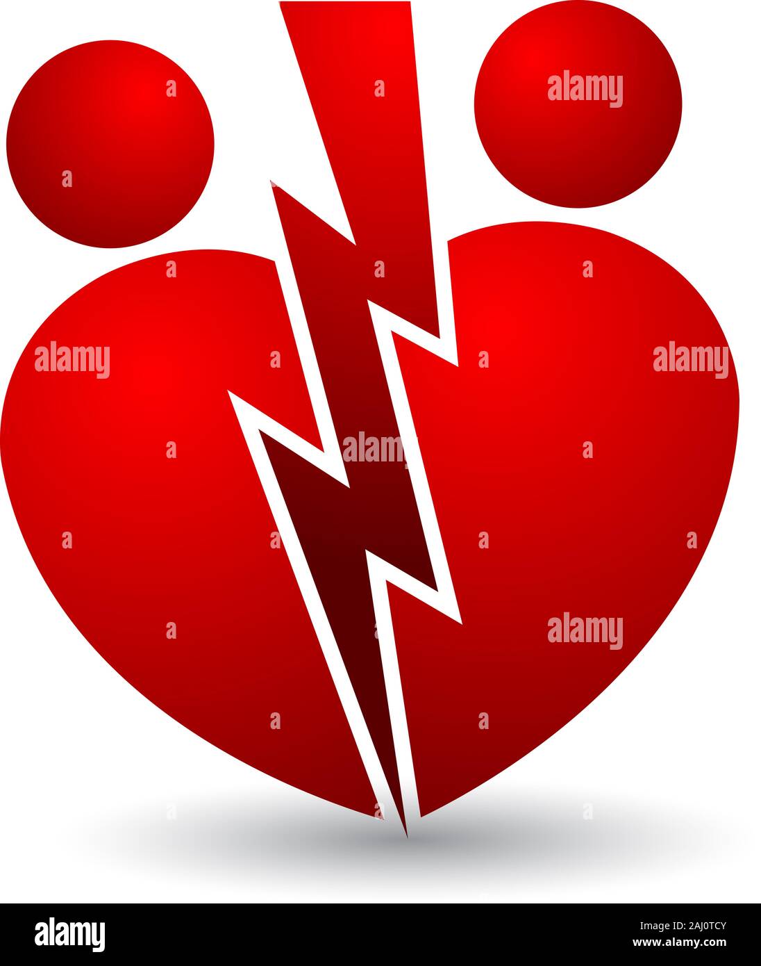 Divorce logo hi-res stock photography and images - Alamy