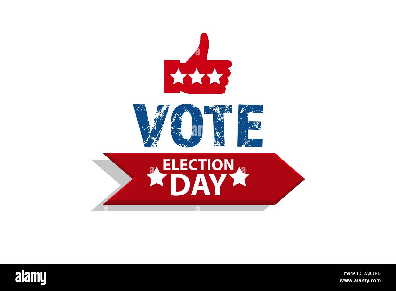 Us presidential election banner Stock Vector Images - Alamy