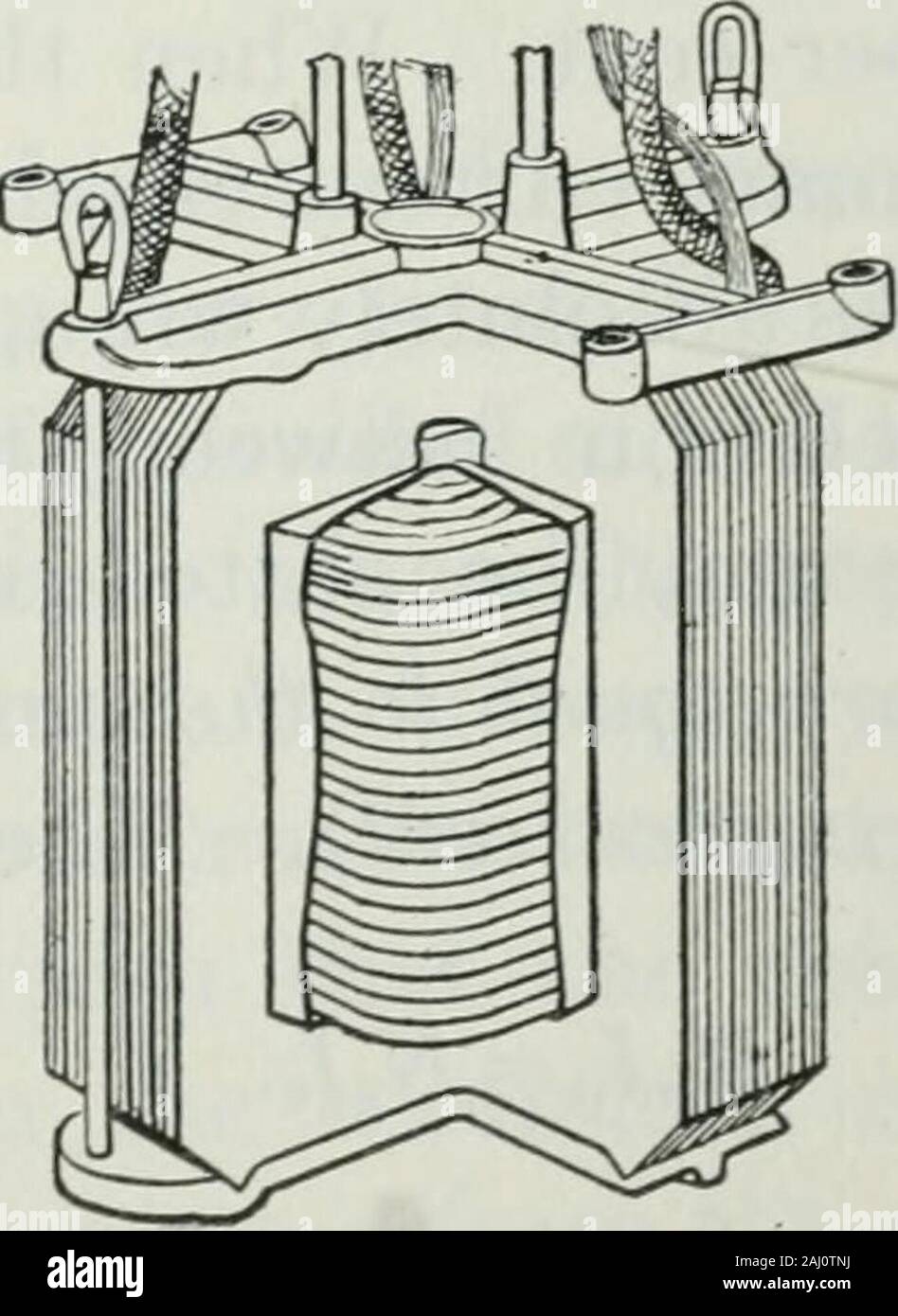 An elementary book on electricity and magnetism and their applications ...