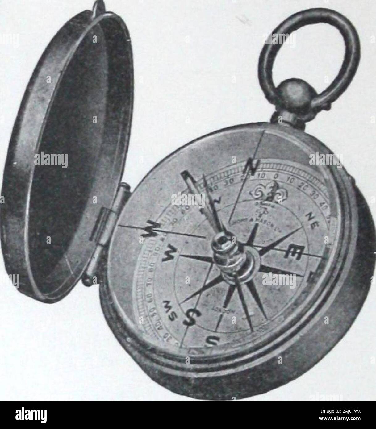 Floating compass needle hi-res stock photography and images - Alamy