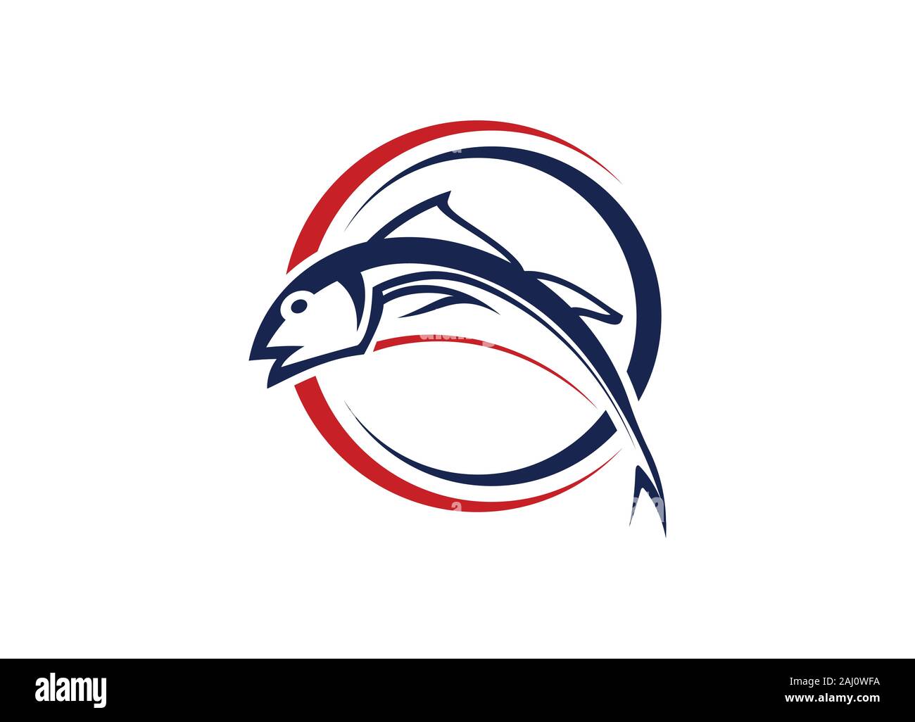 Fishing Vector Logo Design Template High Resolution Stock Photography ...