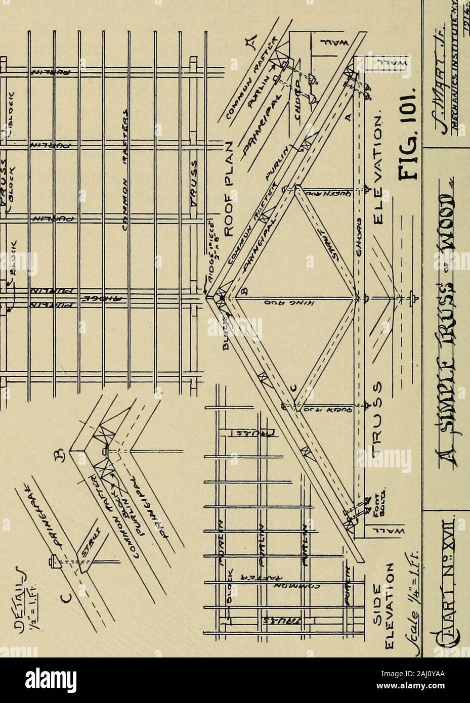 Architectural drawing : a textbook that combines the parctical ...