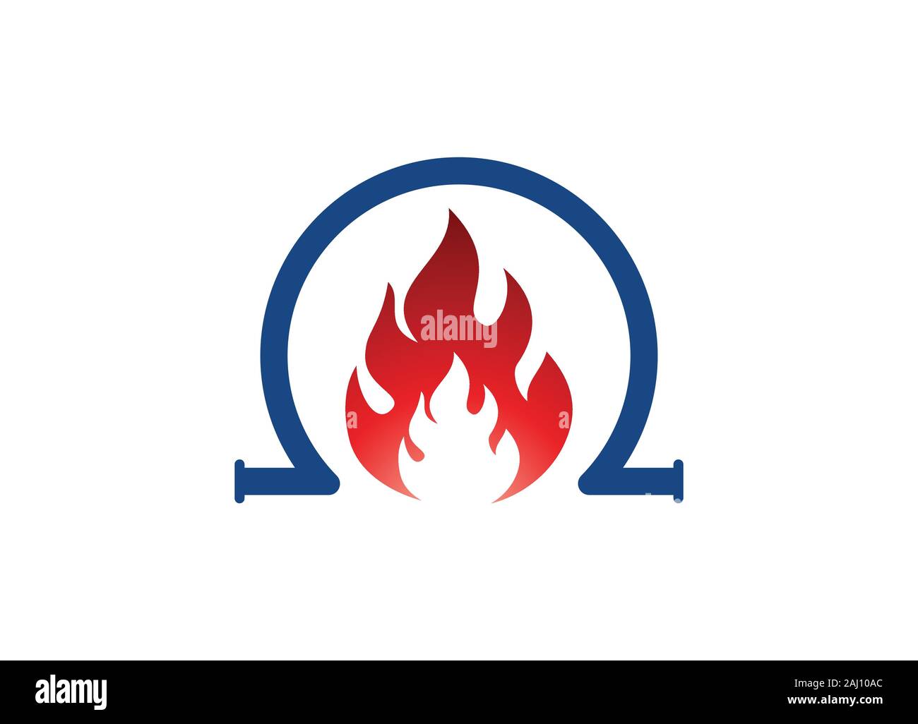 Natural Gas Flame Symbol