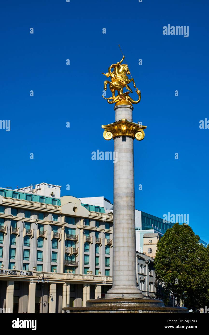 Georgia liberty square hi-res stock photography and images - Alamy