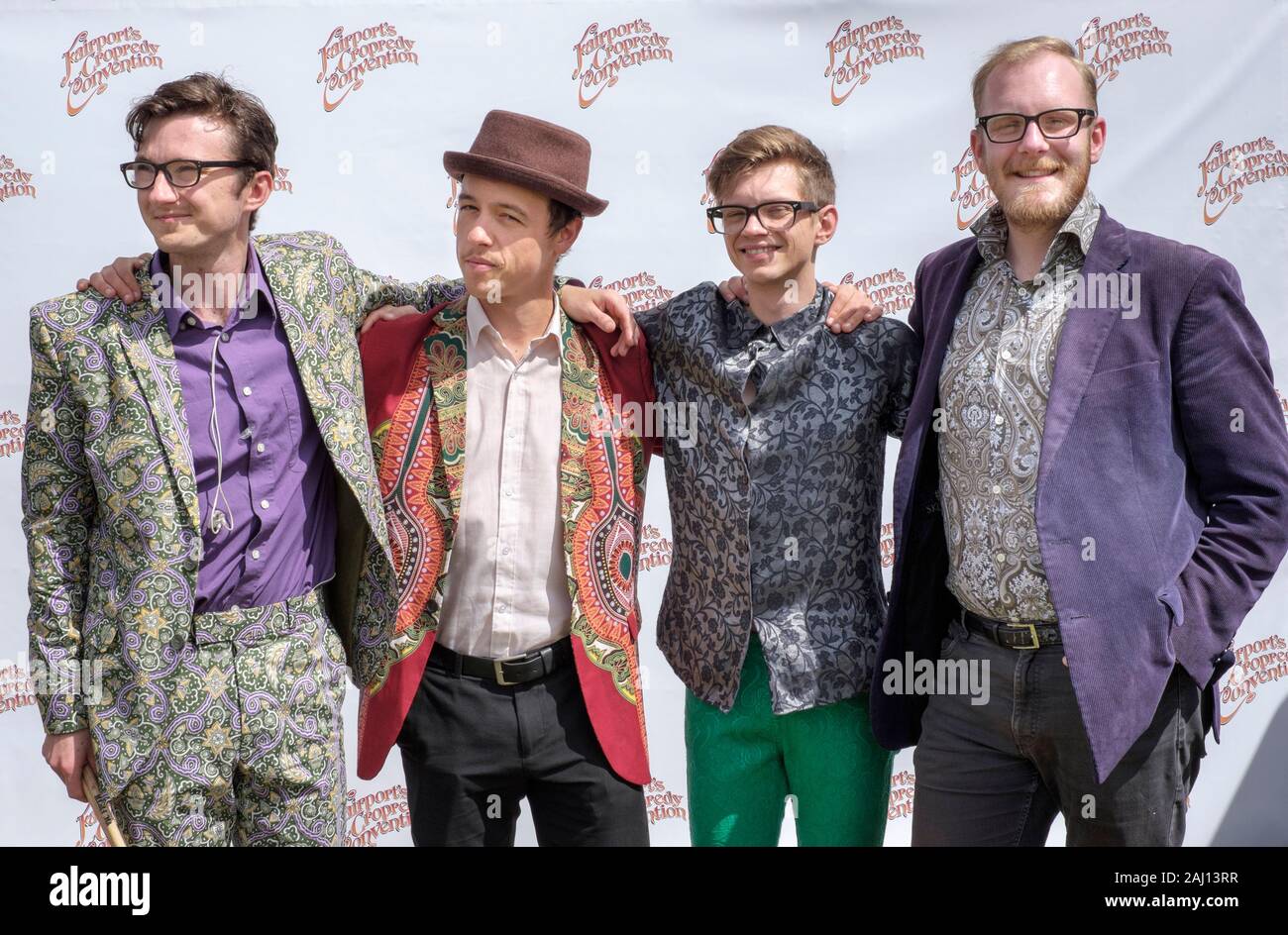 Maia backstage during Fairport's Cropredy Convention, Banbury, England ...