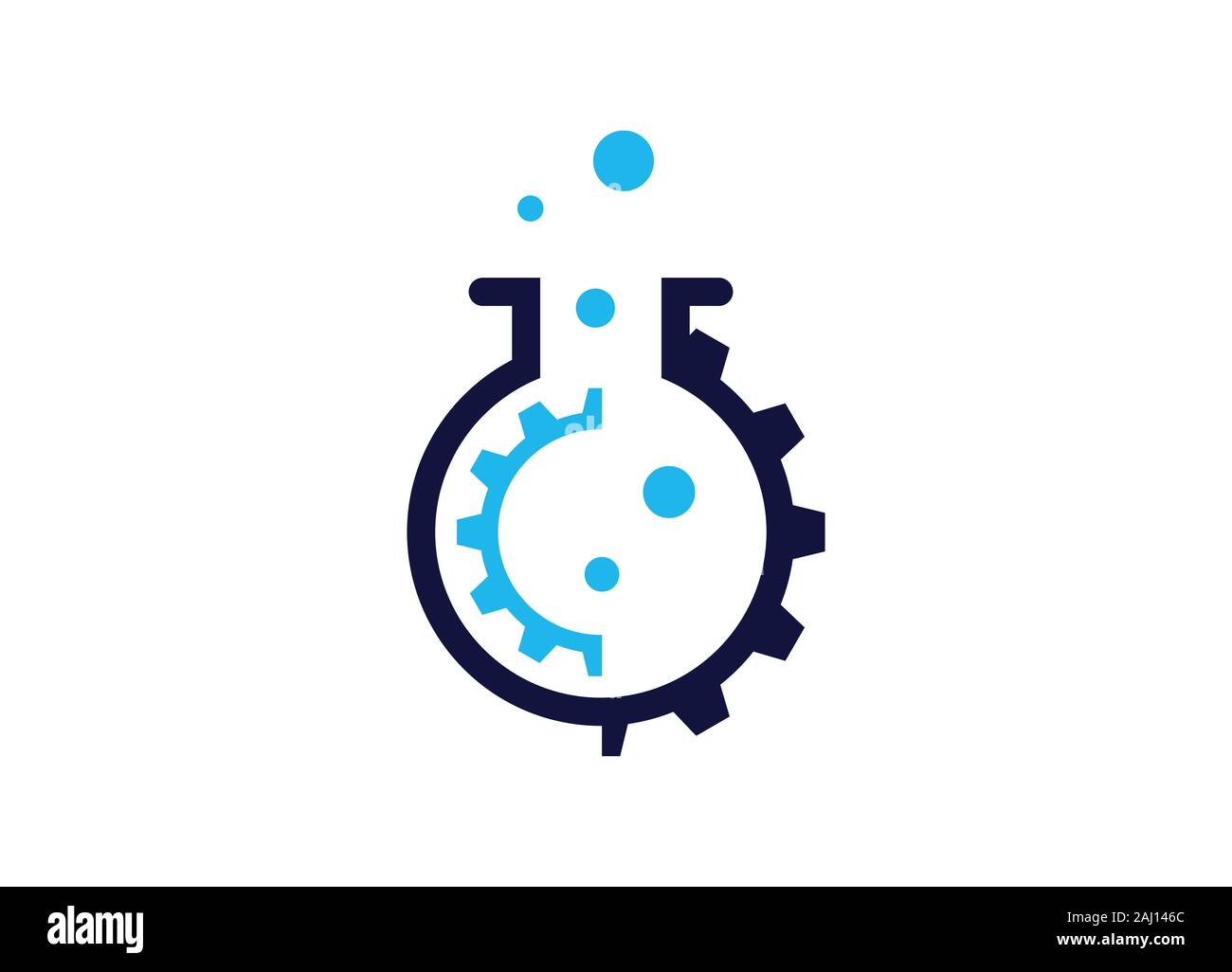 Creative Lab abstract logo design template Vector illustration Stock ...