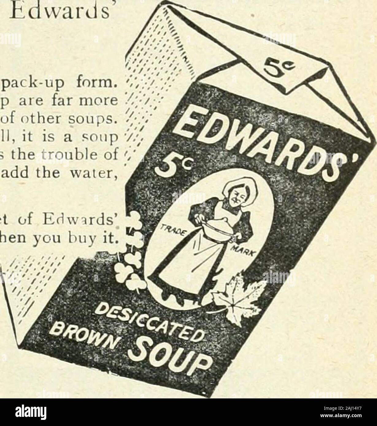 Soup packets hi-res stock photography and images - Alamy