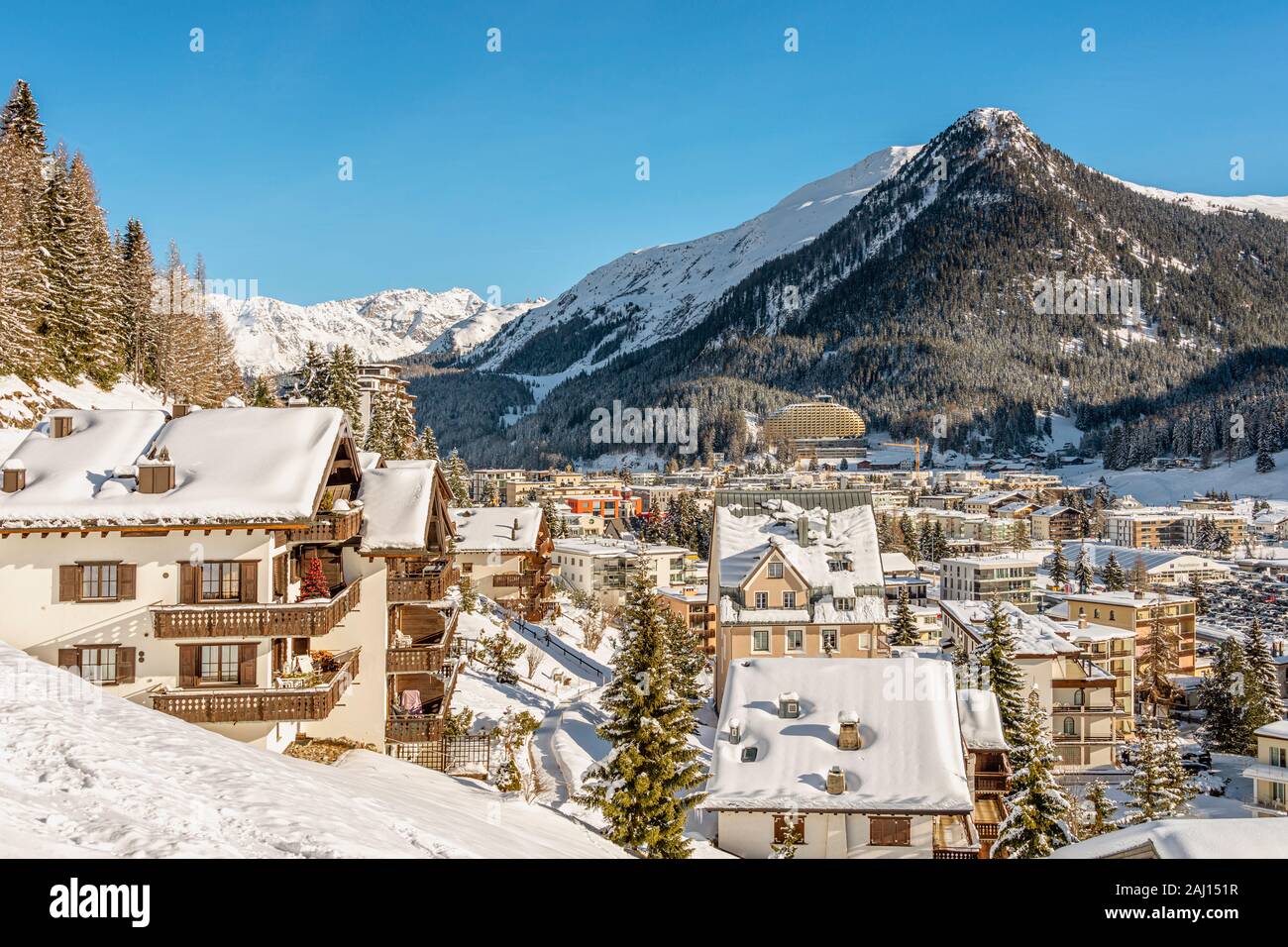 Davos switzerland city hi-res stock photography and images - Alamy