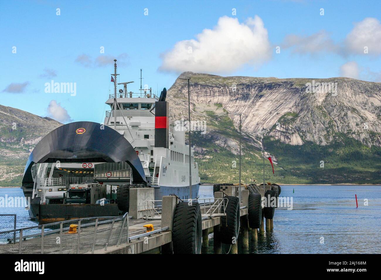 Narvik harbour norway hi-res stock photography and images - Alamy
