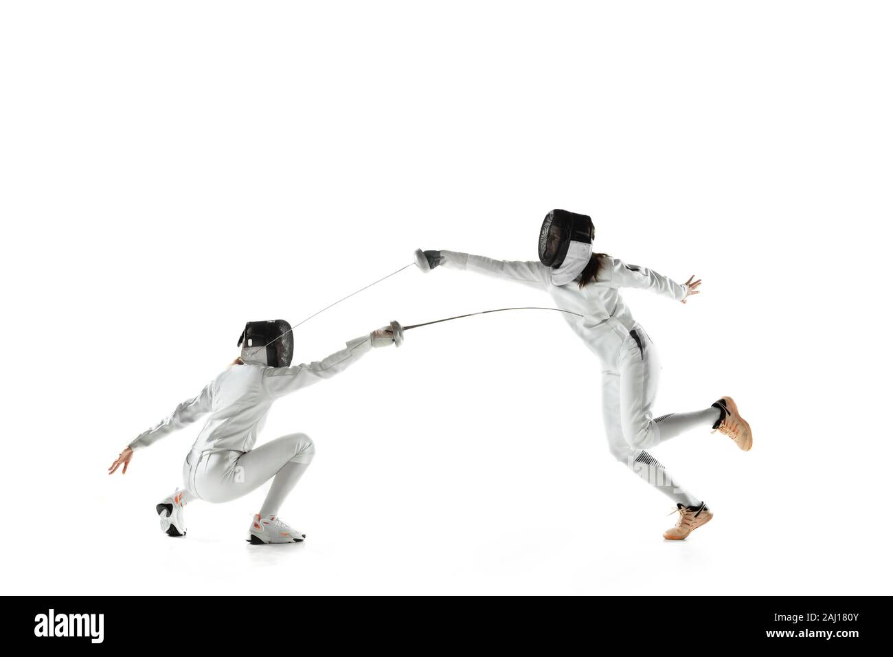 Fencing Sword In Action