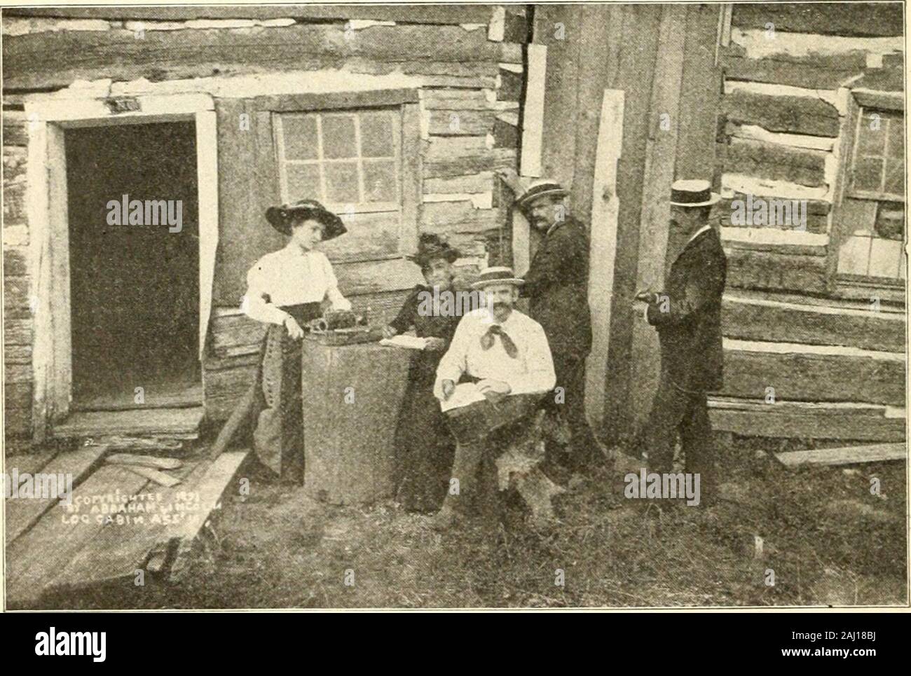 Abe lincoln cabin hi-res stock photography and images - Alamy