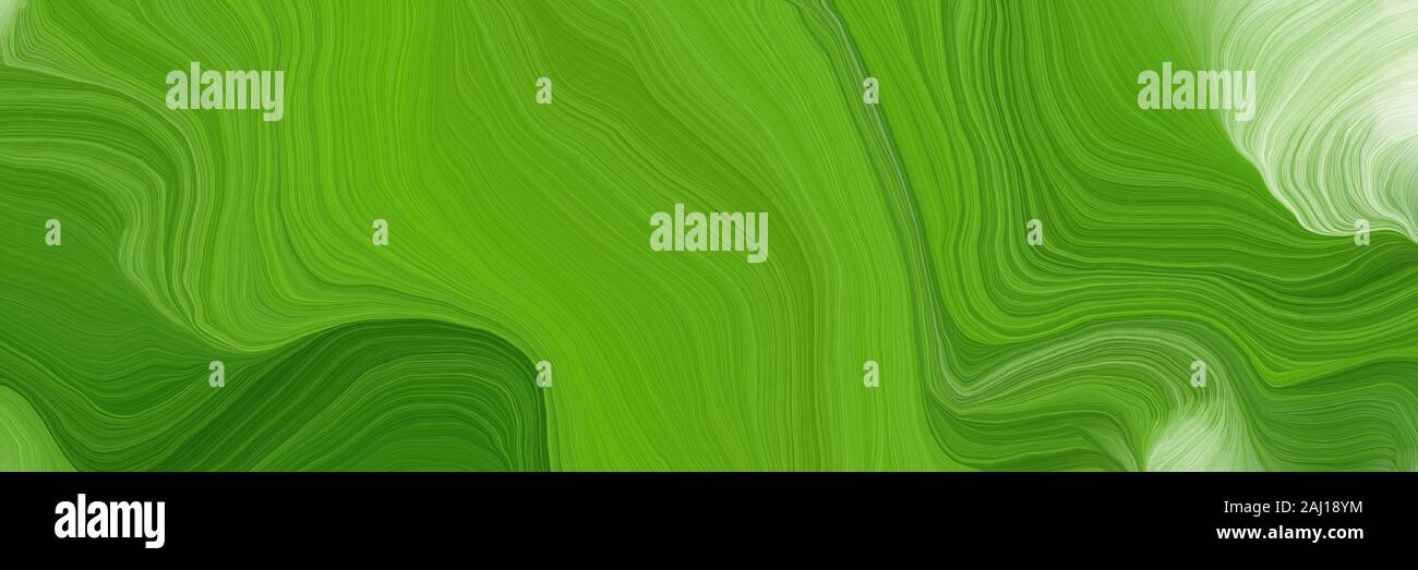 creative banner with dark green, tea green and forest green color ...