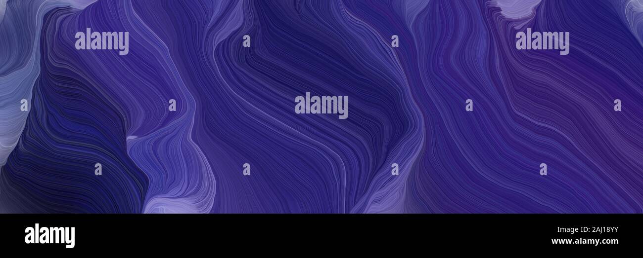 horizontal banner with waves. modern soft curvy waves background design ...