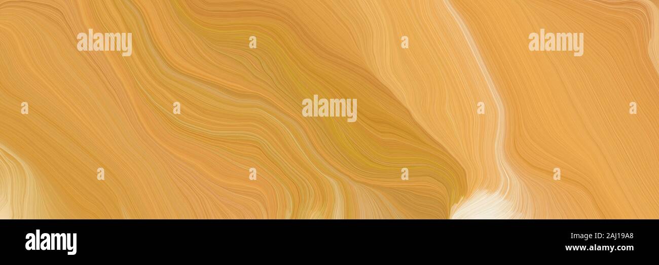 landscape banner with waves. modern curvy waves background illustration ...