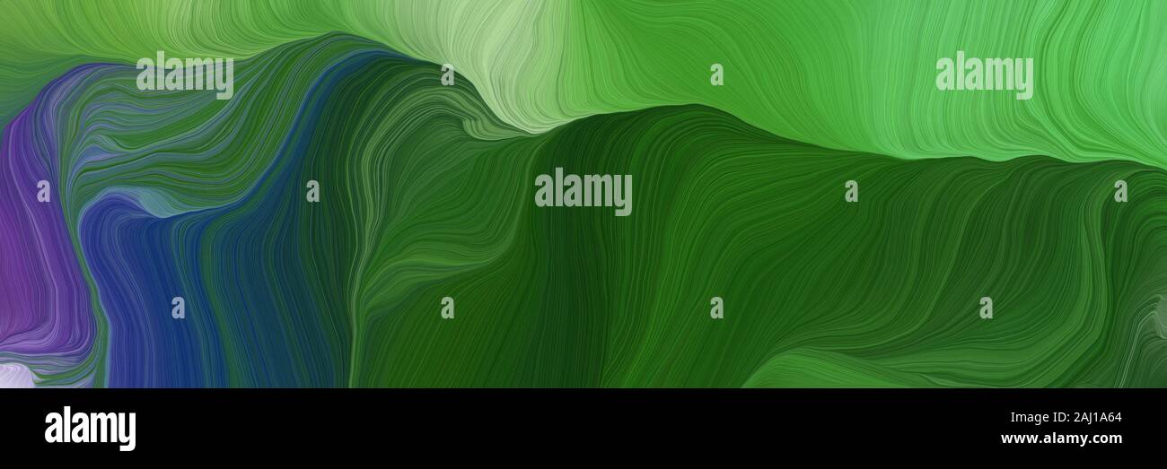 beautiful horizontal banner with forest green, dark slate gray and ...