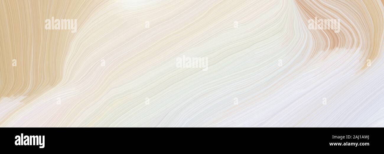 horizontal banner with waves. abstract waves illustration with antique ...