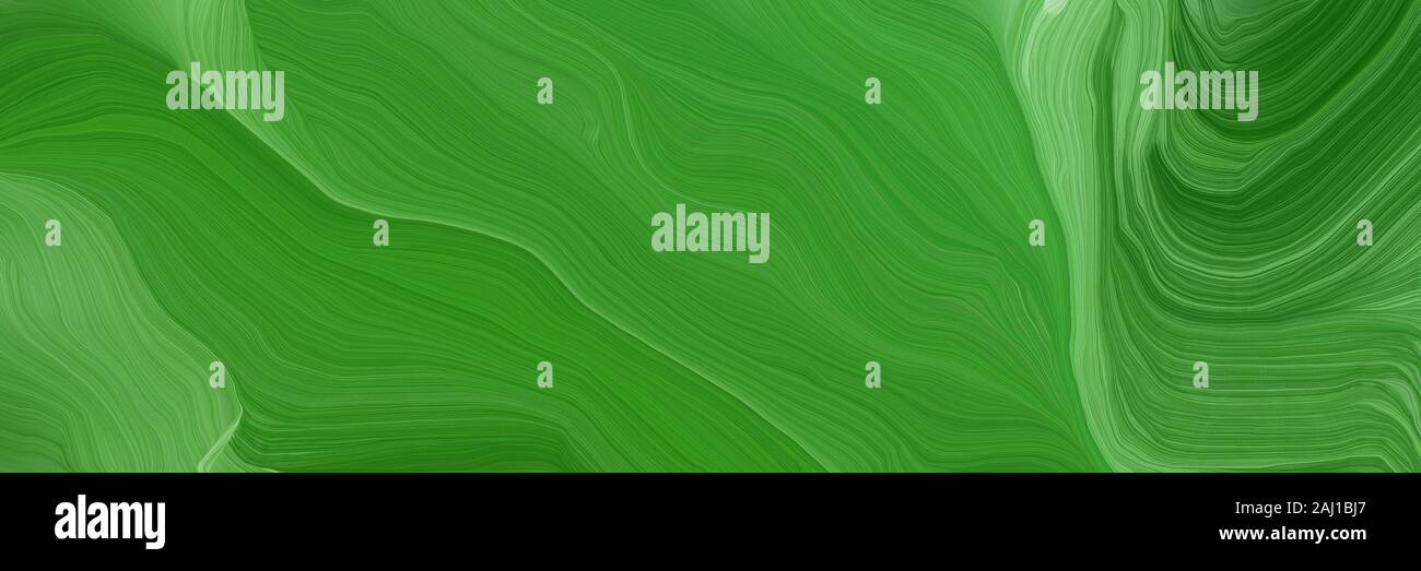 horizontal banner background with forest green, moderate green and ...