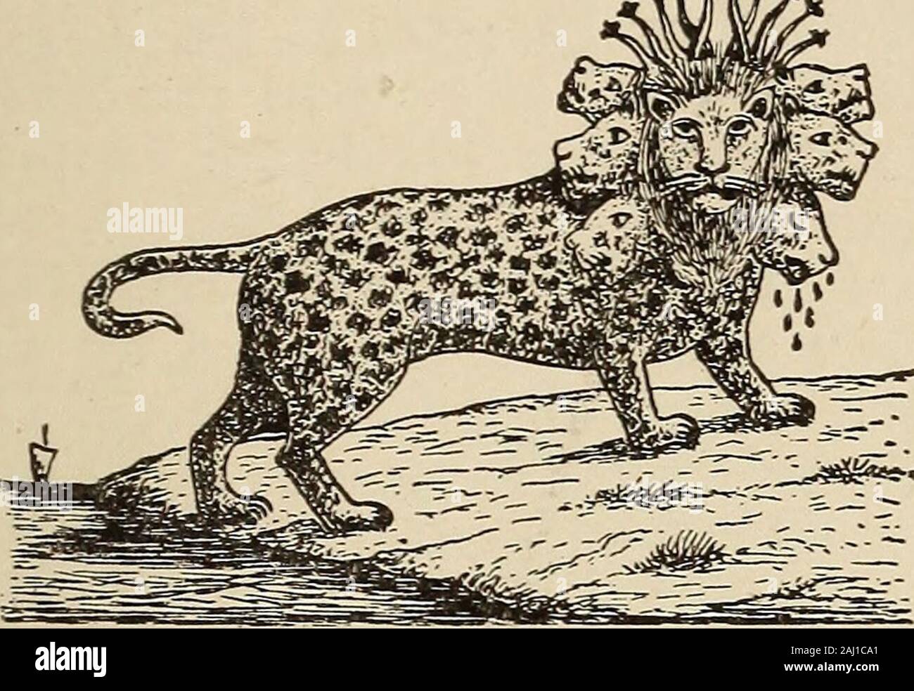 Beast from the sea revelation hi-res stock photography and images - Alamy