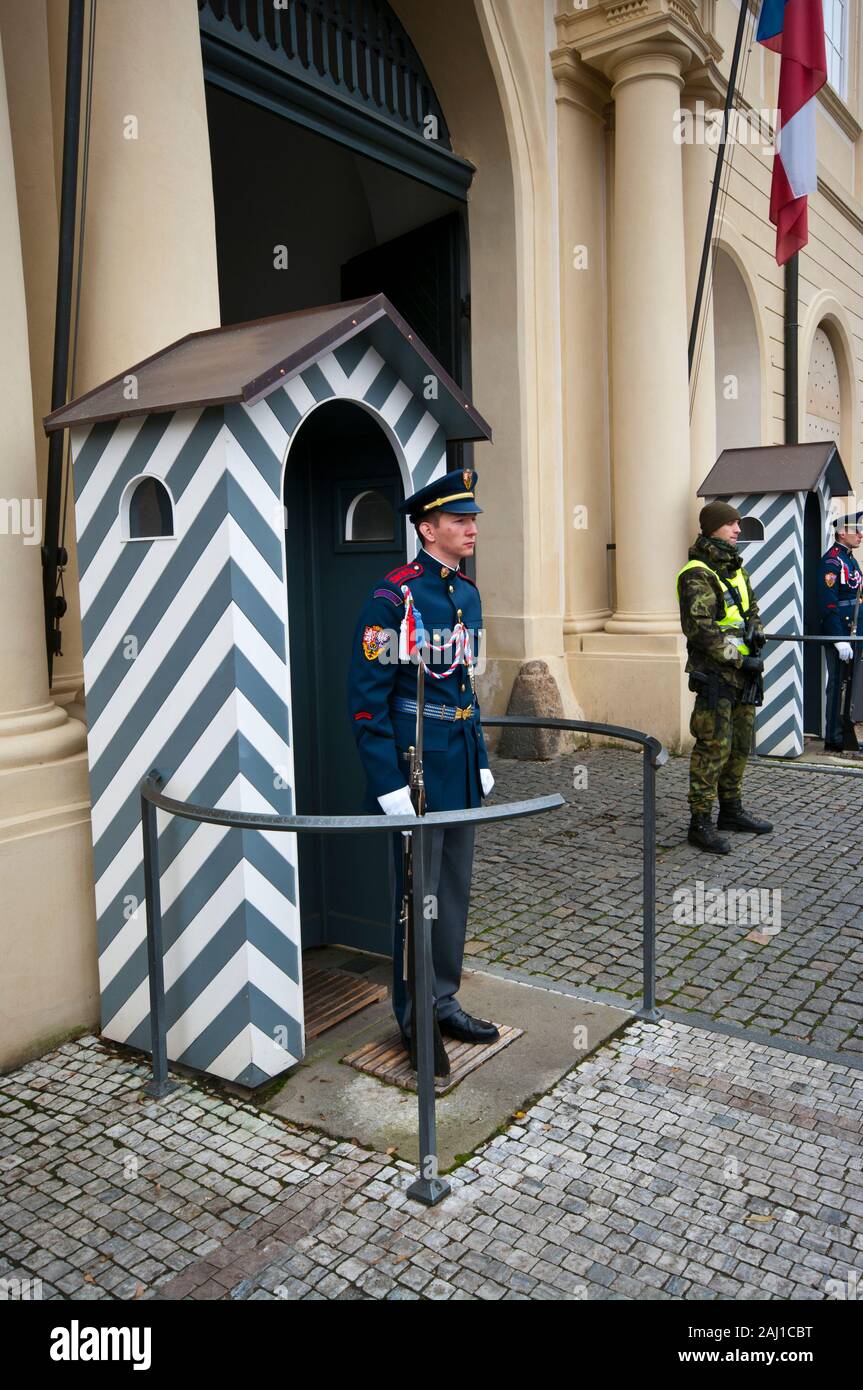 Prague Guards High Resolution Stock Photography and Images - Alamy