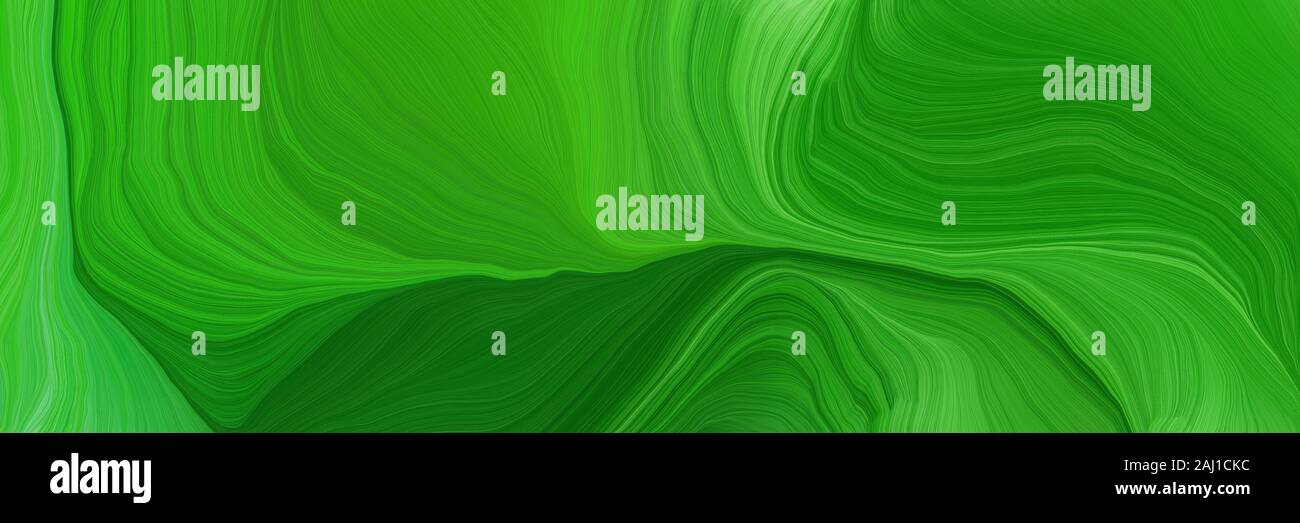 creative banner with forest green, green and lime green color. elegant ...