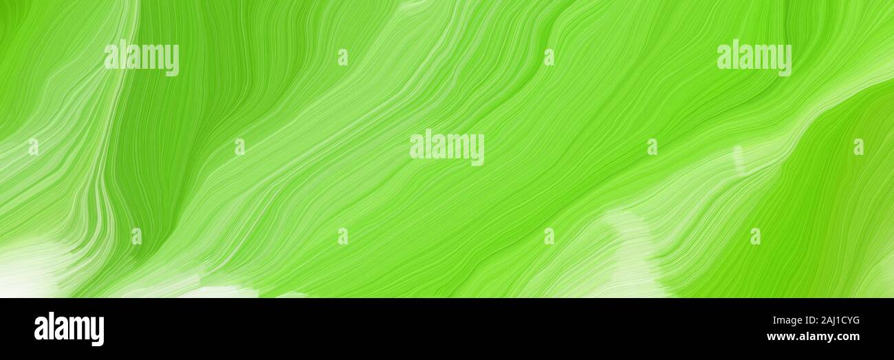 horizontal banner background with yellow green, moderate green and tea ...