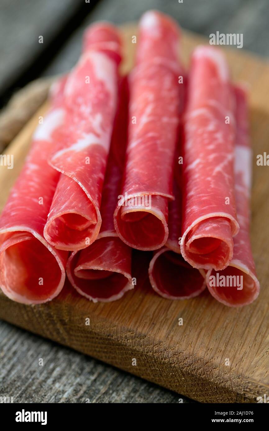 Coppa sliced hi-res stock photography and images - Alamy