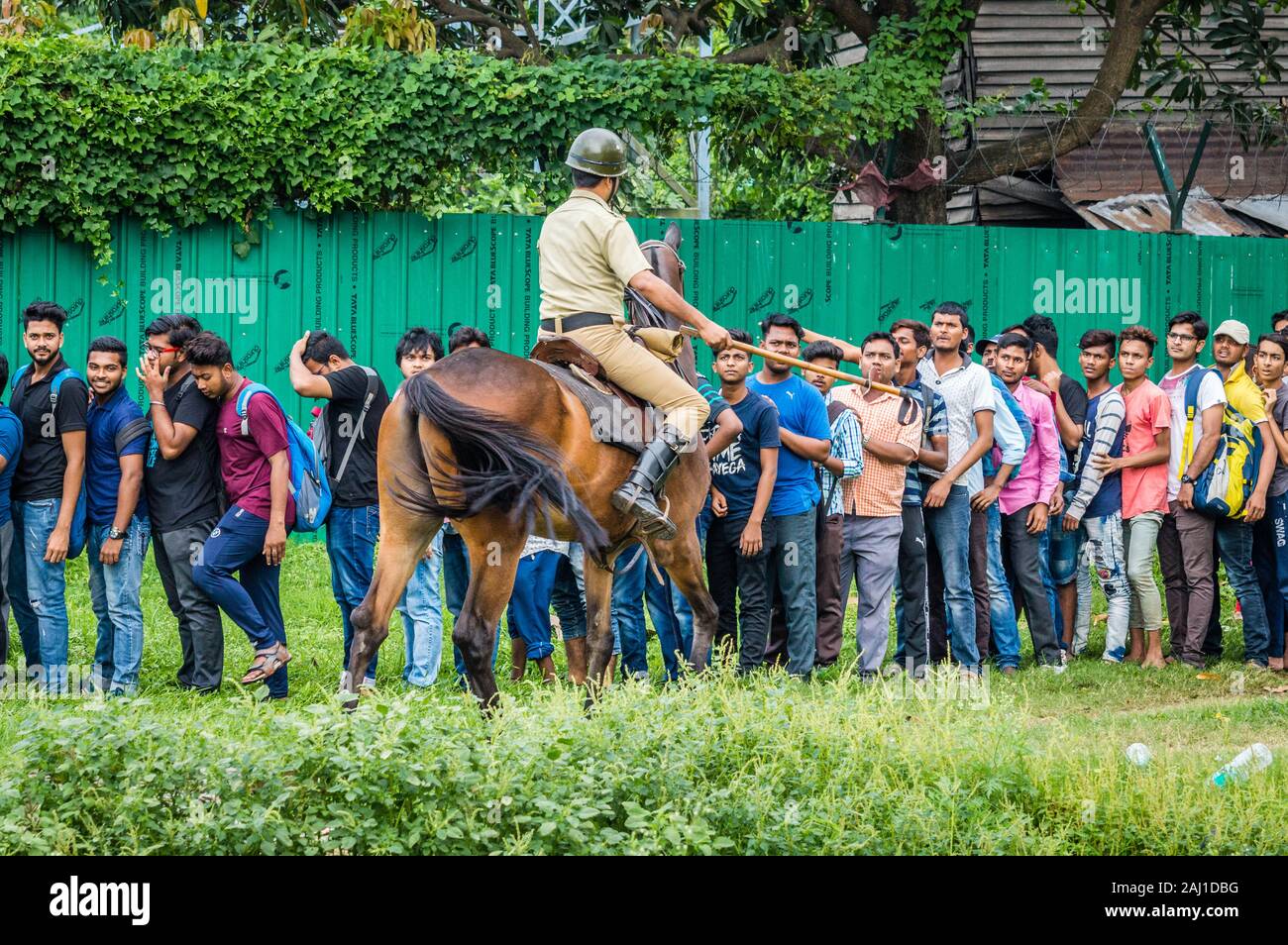 India Police Patrolling High Resolution Stock Photography and Images ...