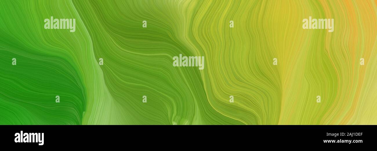 landscape banner with waves. elegant curvy swirl waves background ...