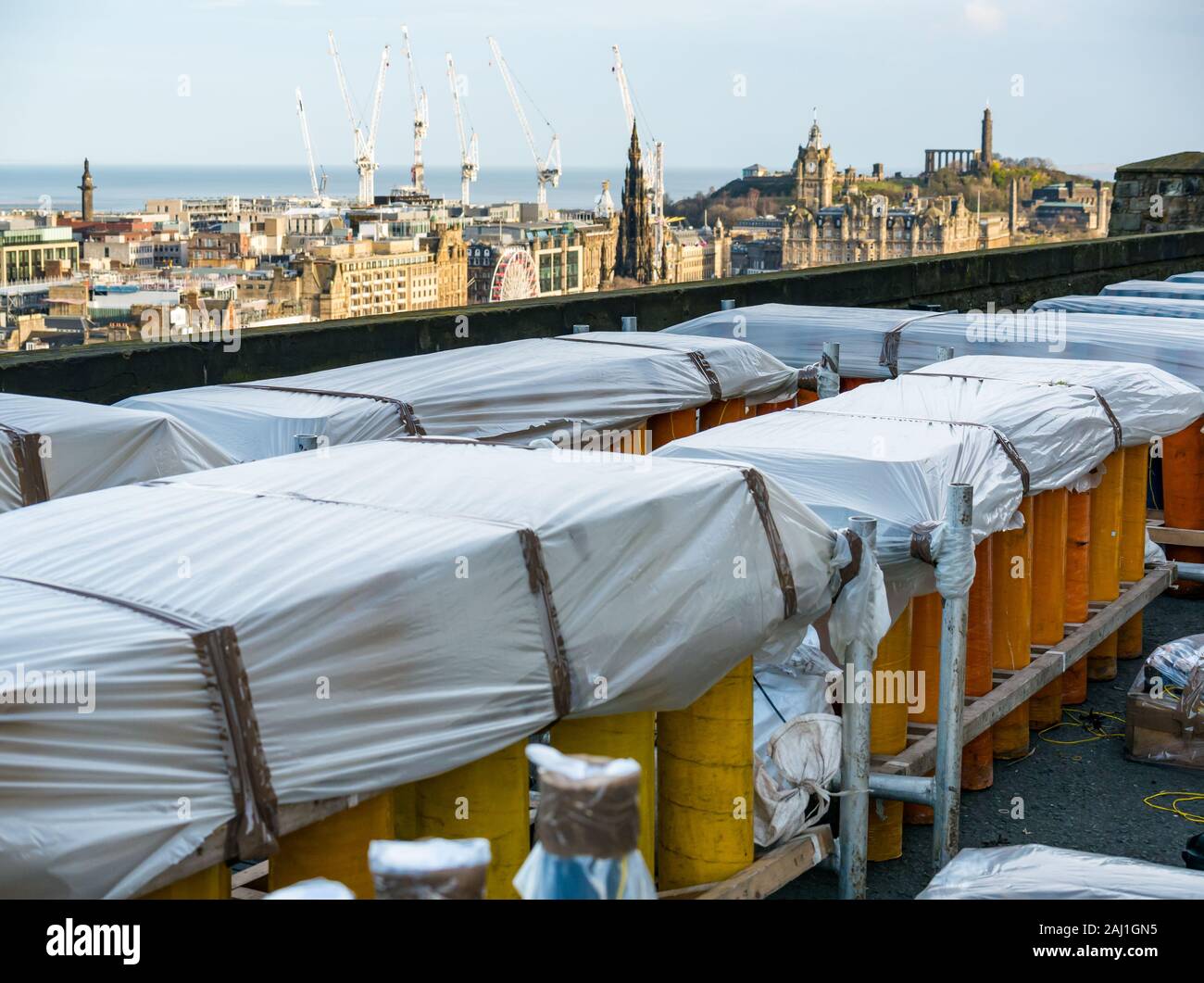 Titanium Fireworks prepares for New Year's eve Hogmanay fireworks ...