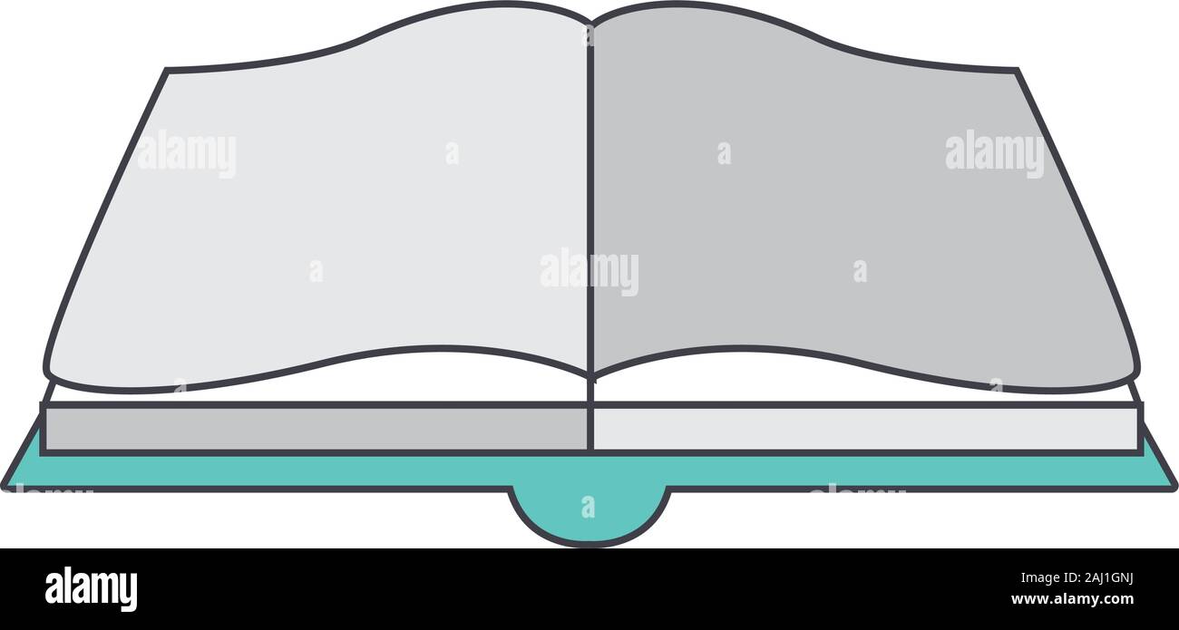 open book icon, colorful and flat design Stock Vector Image & Art - Alamy