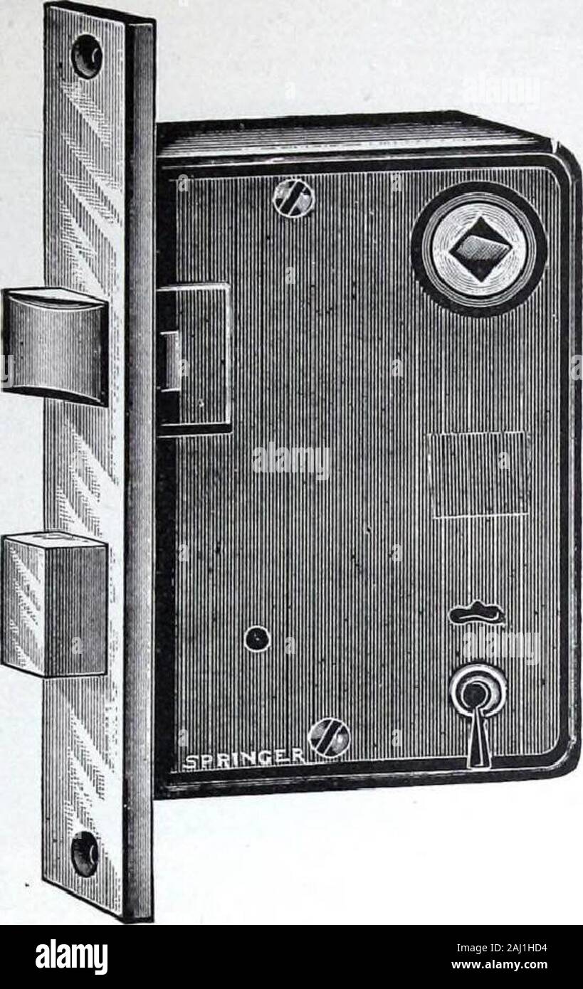 Dead bolt latch hi-res stock photography and images - Alamy