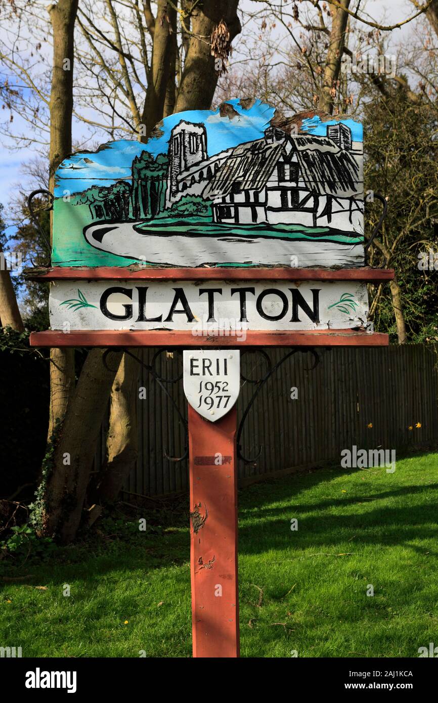 Glatton village hi-res stock photography and images - Alamy