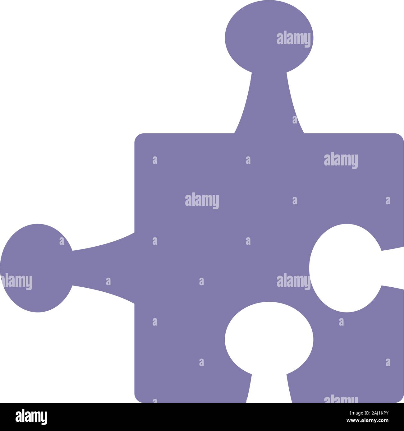 Purple jigsaw puzzle Stock Vector Images - Alamy