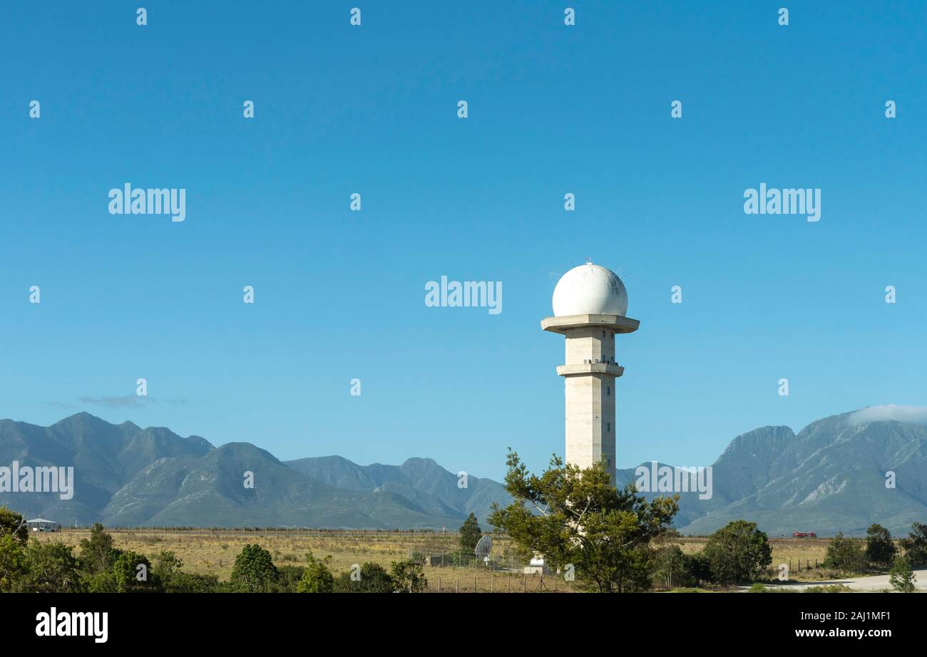 George, Western Cape, South Africa. December 2019. Airfield control ...