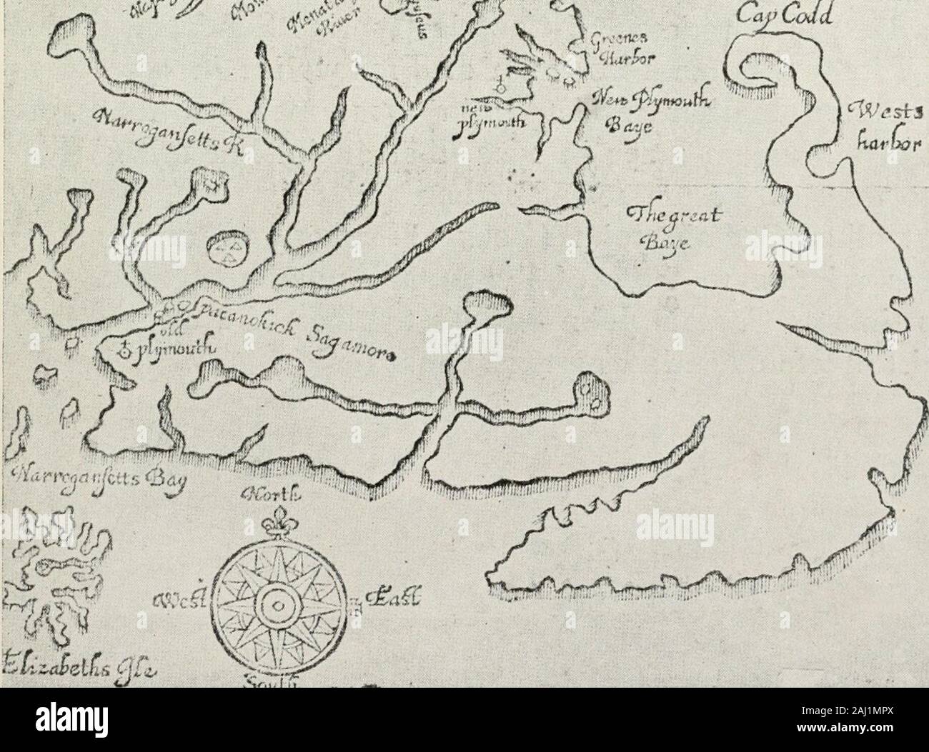 John smith map of virginia hi-res stock photography and images - Alamy