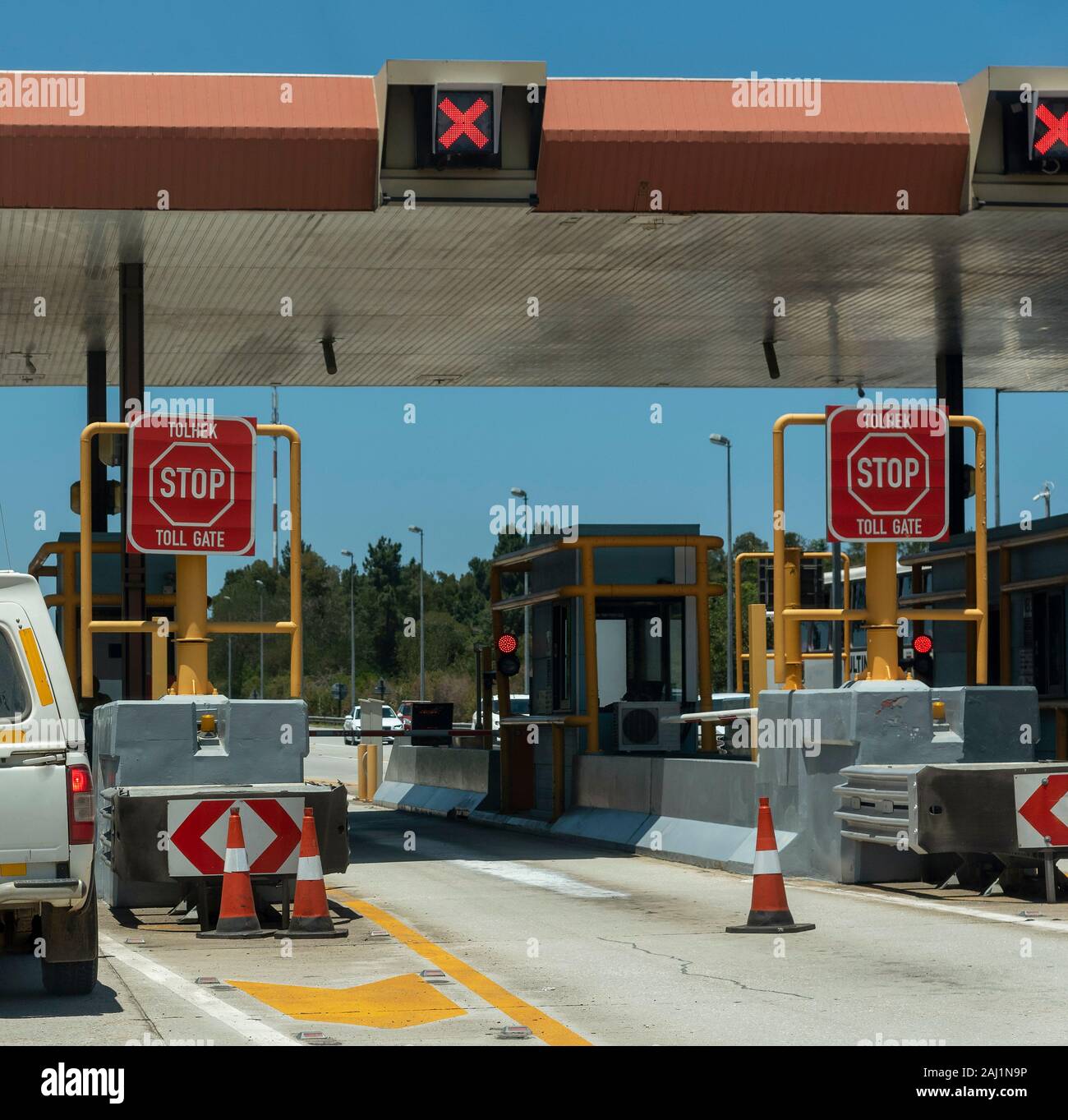 Toll gate hi-res stock photography and images - Alamy