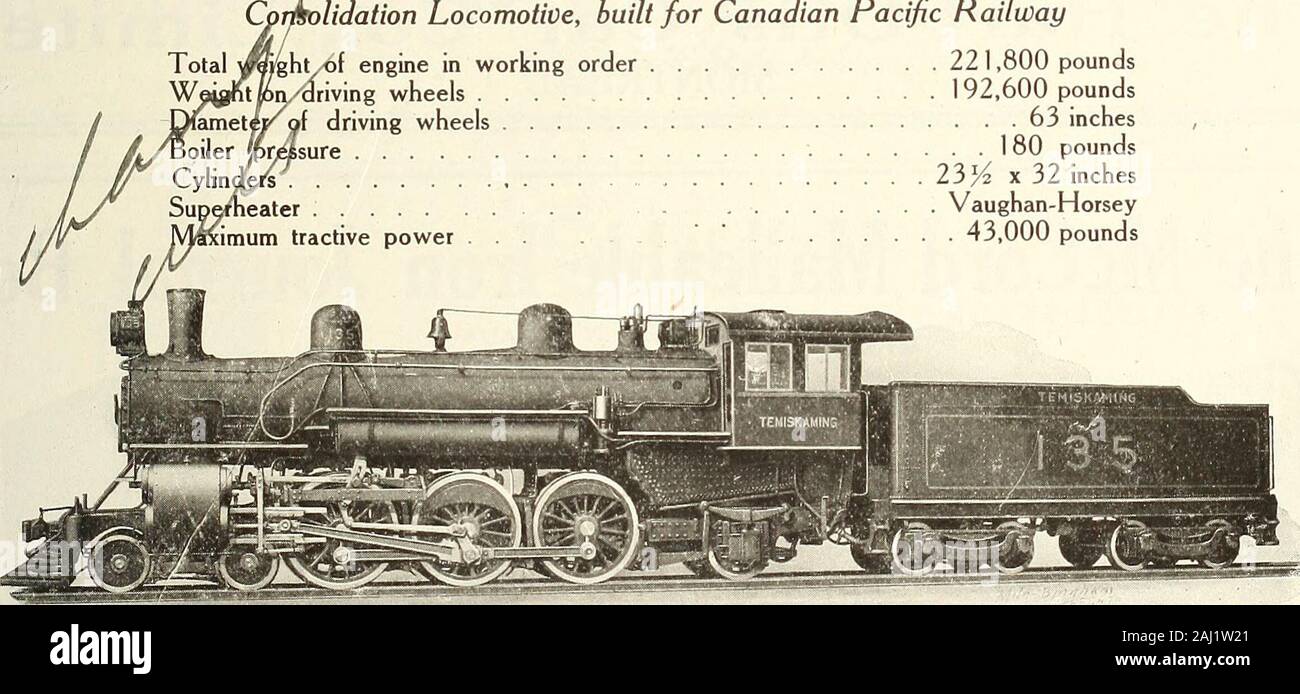 Canadian northern railway locomotive hi-res stock photography and ...