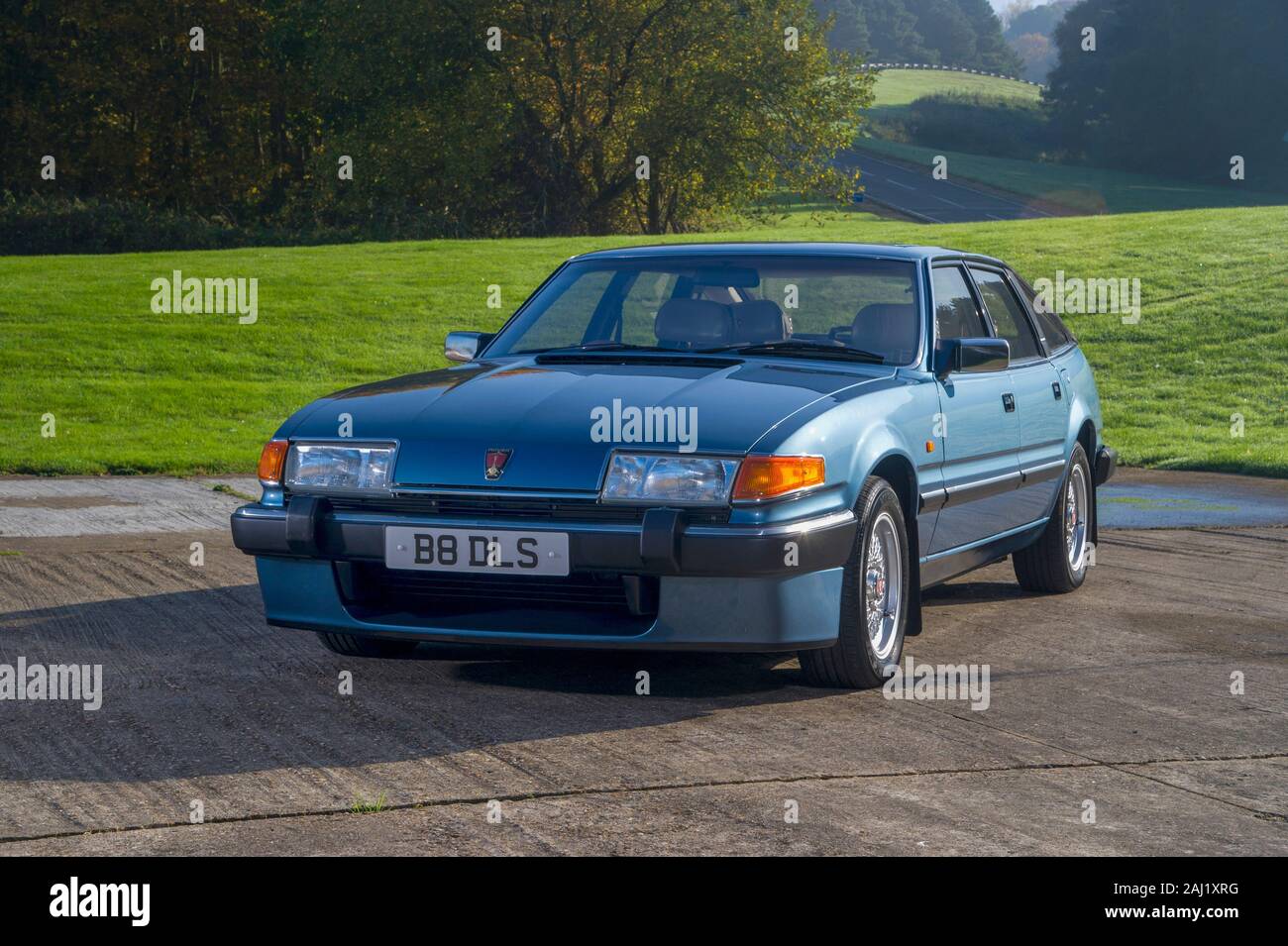 1987 Rover Sd1 V8 Vitesse classic British executive car Stock Photo - Alamy