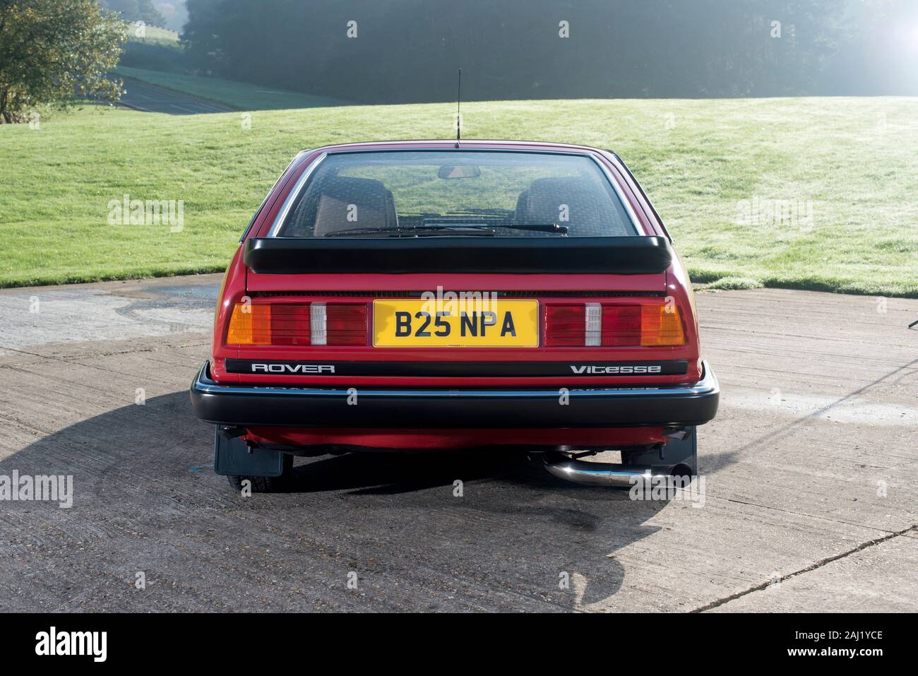 1985 Rover SD1 V8 Vitesse classic British executive car Stock Photo - Alamy