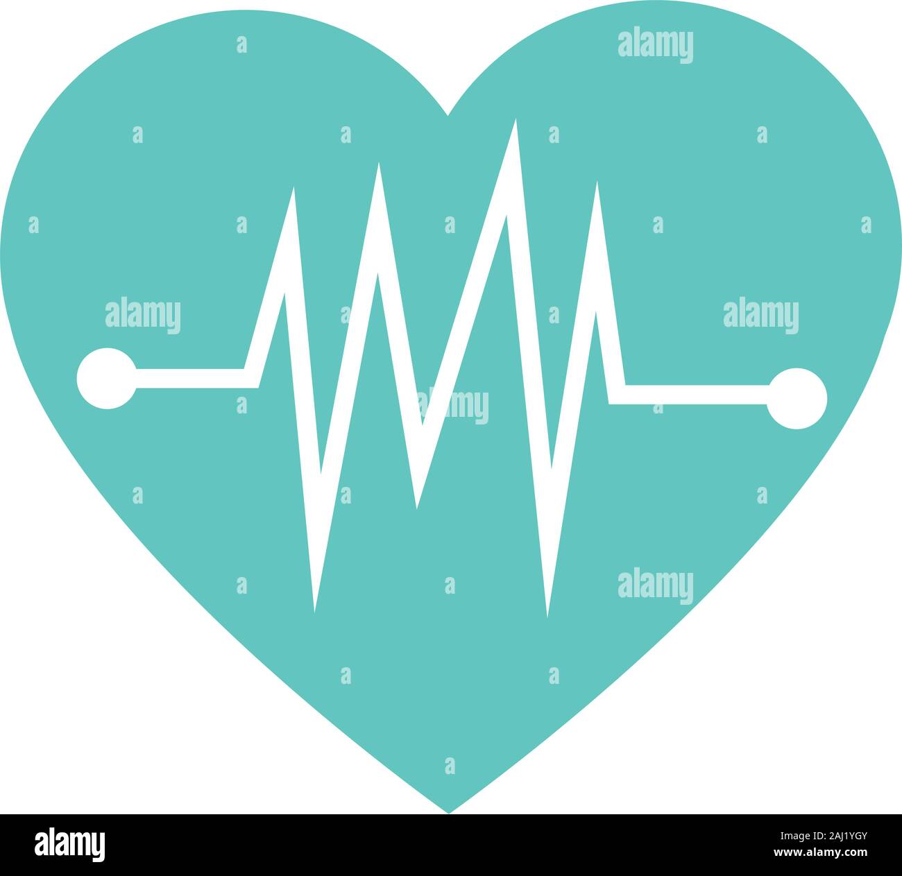 cardio heart icon, colorful design Stock Vector Image & Art - Alamy