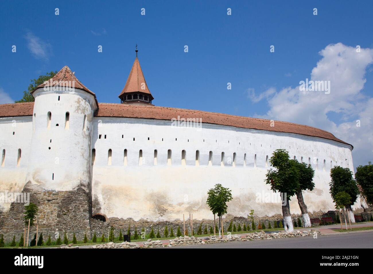 Outer Wall, Prejmer Fortified Church, dated 1212, UNESCO, Prejmer ...